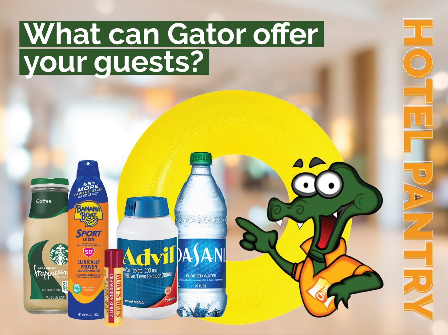 Gator Refresh's Downtown Orlando Hotel Pantry Service